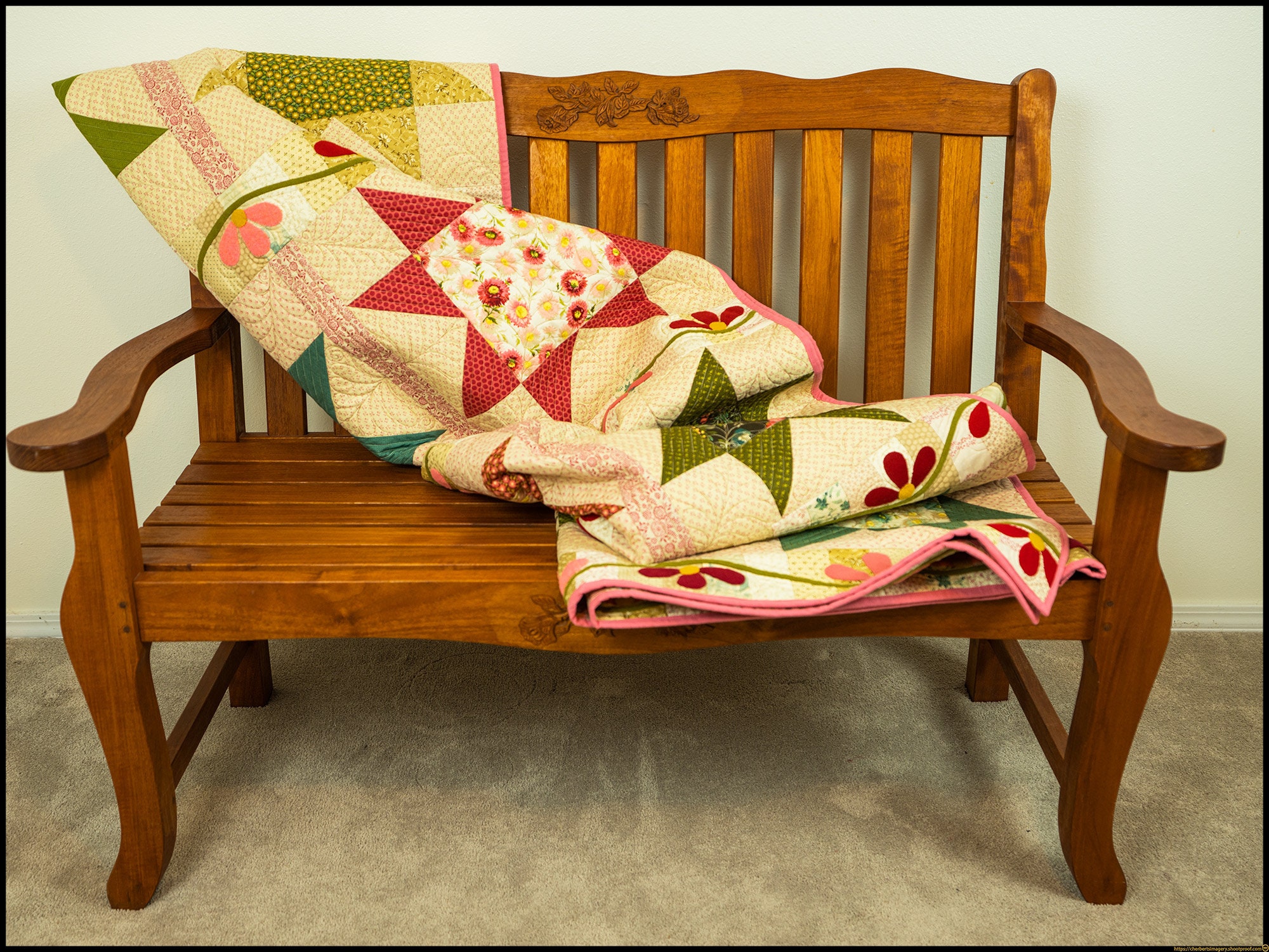 Vine Flowers Under Sequoia Stars California King Size Quilt - Etsy