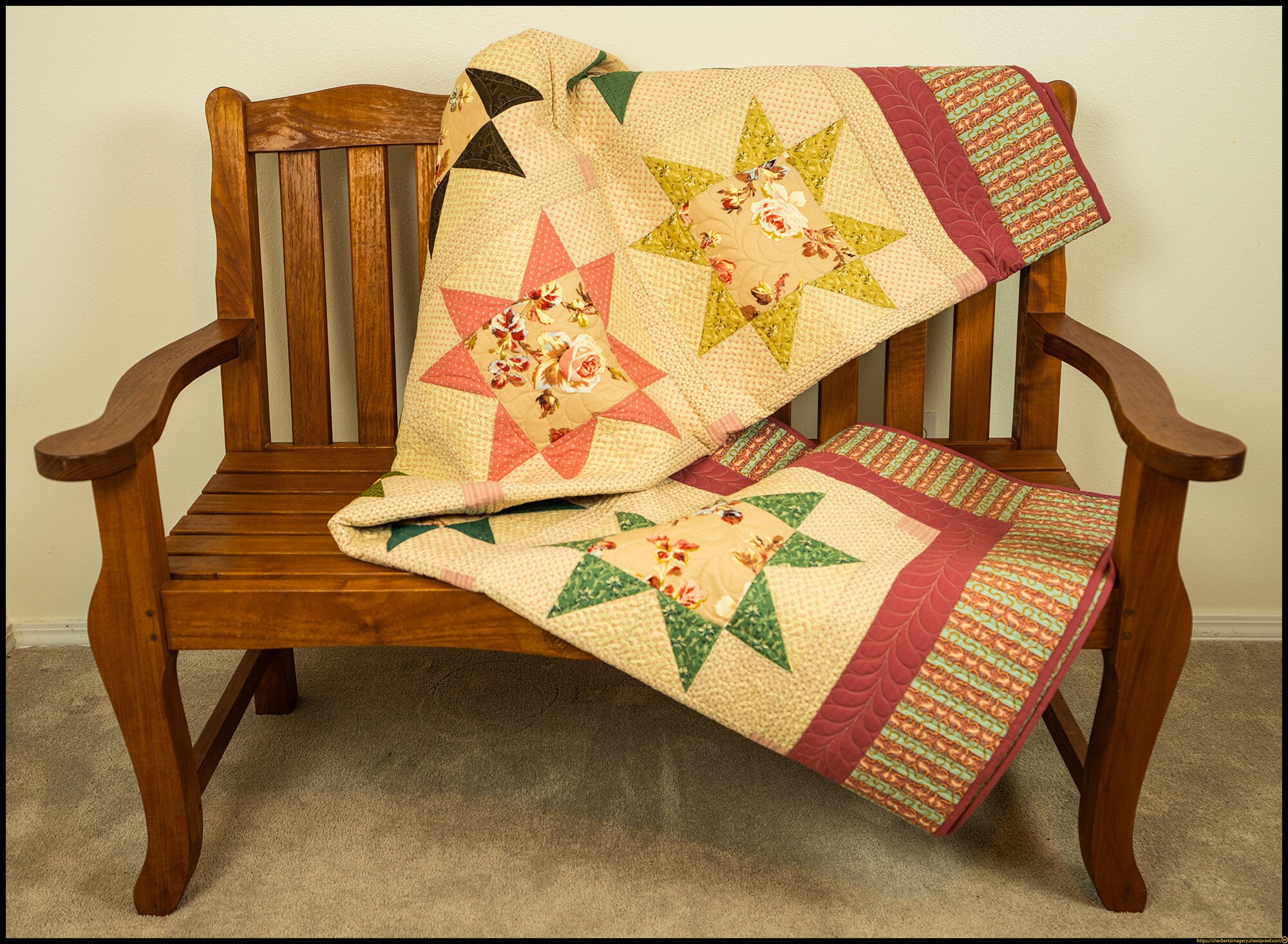 Regency Stars Queen Size Quilt - Etsy