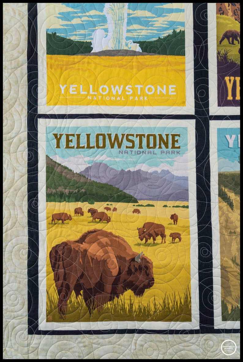 Yellowstone Queen Size Quilt - Etsy