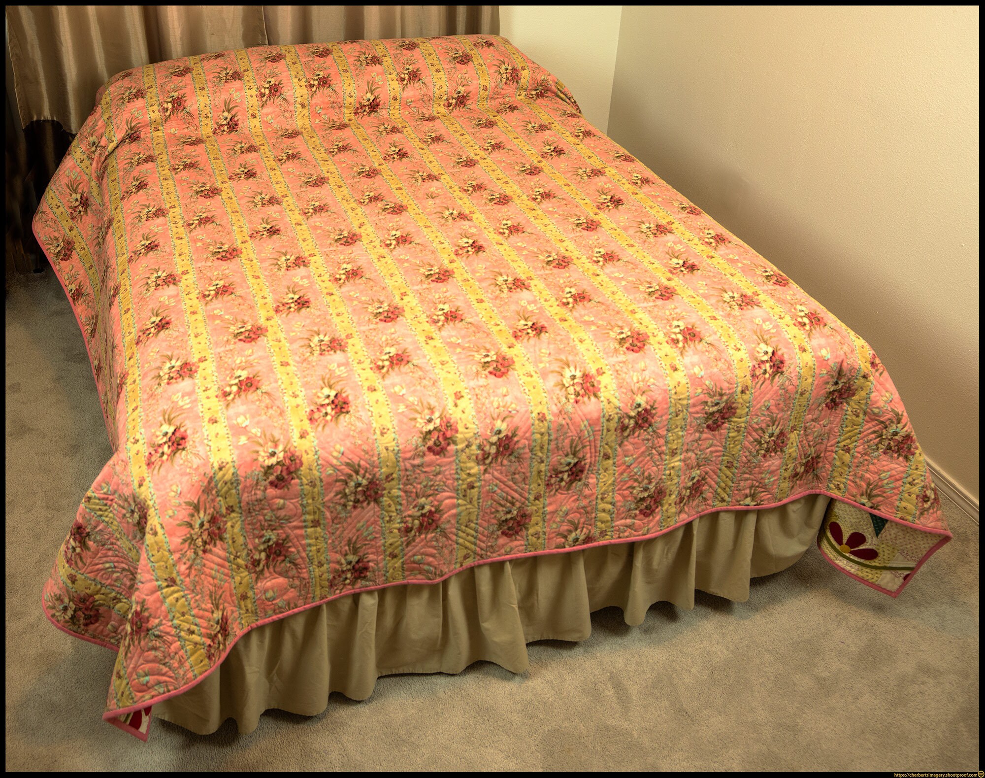 Vine Flowers Under Sequoia Stars California King Size Quilt - Etsy