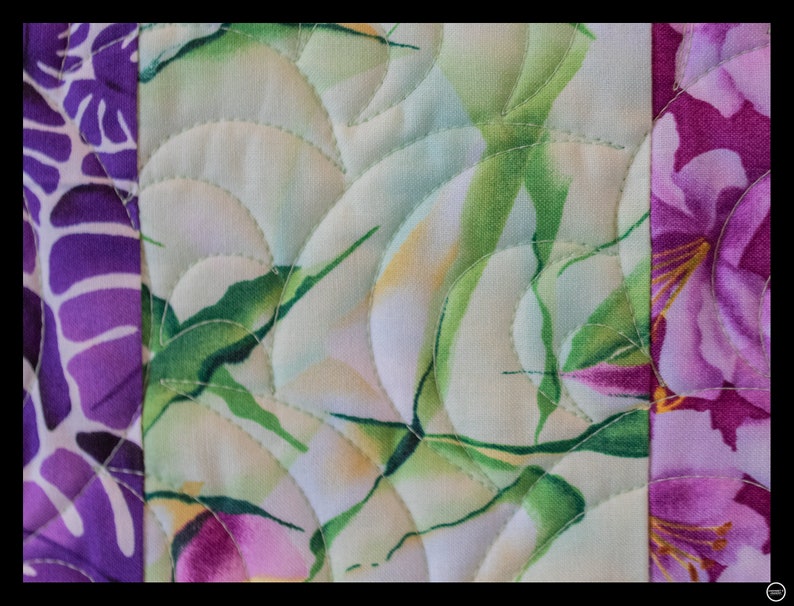 Daylily Puzzle Twin Size Quilt - Etsy