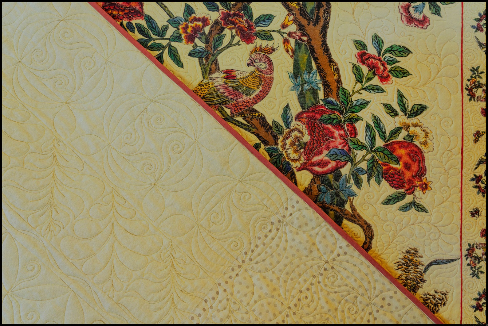 Palampore King/california King Size Quilt - Etsy