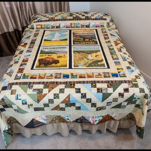 Yellowstone Queen Size Quilt - Etsy