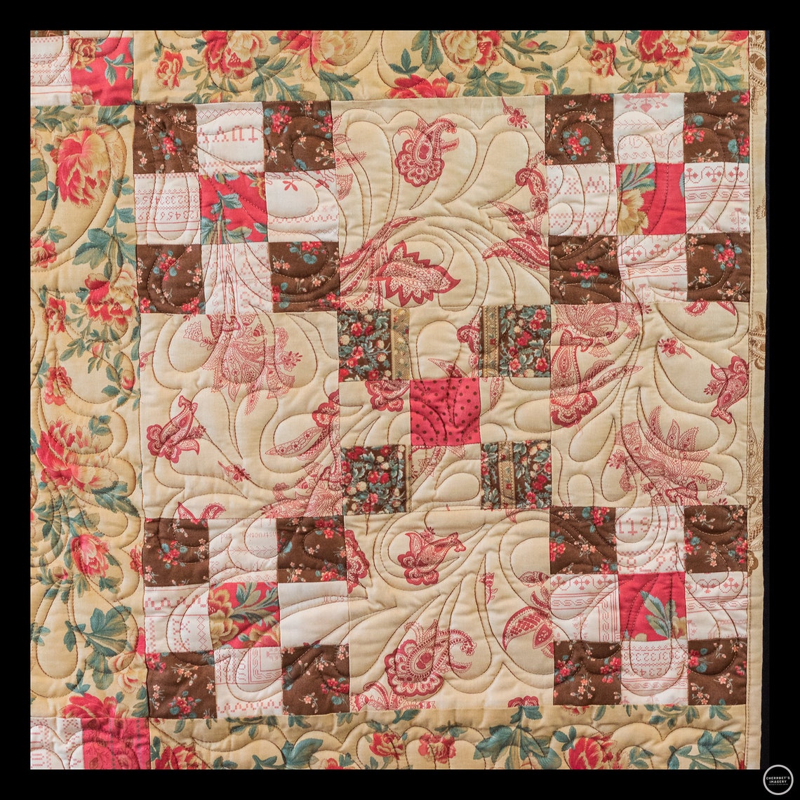 Chelsea Boutique 9-patch Throw Quilt - Etsy