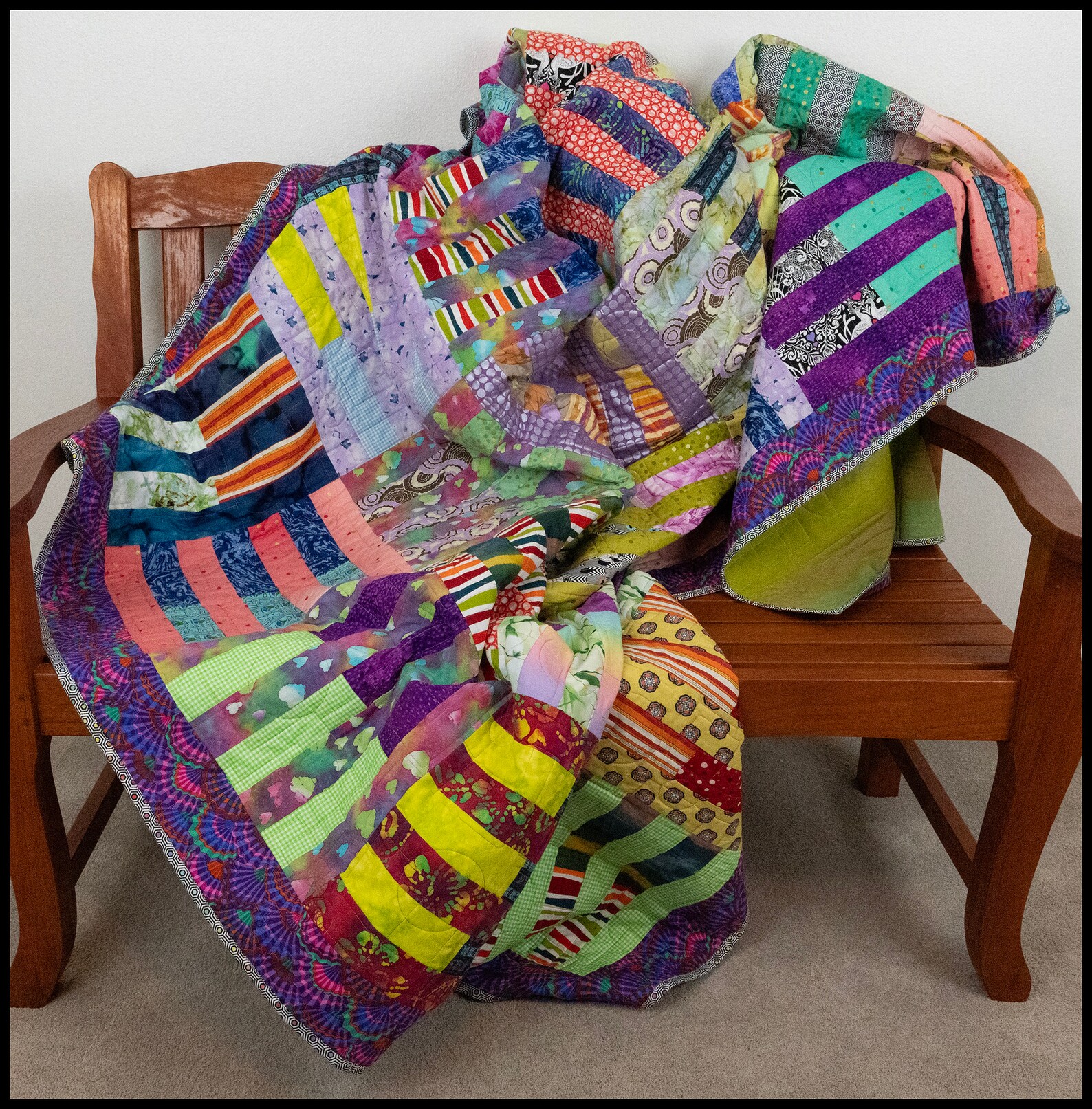 Chicken Scratch Queen Size Quilt - Etsy