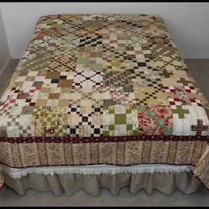 Scrappy Celebration California King Size Quilt - Etsy