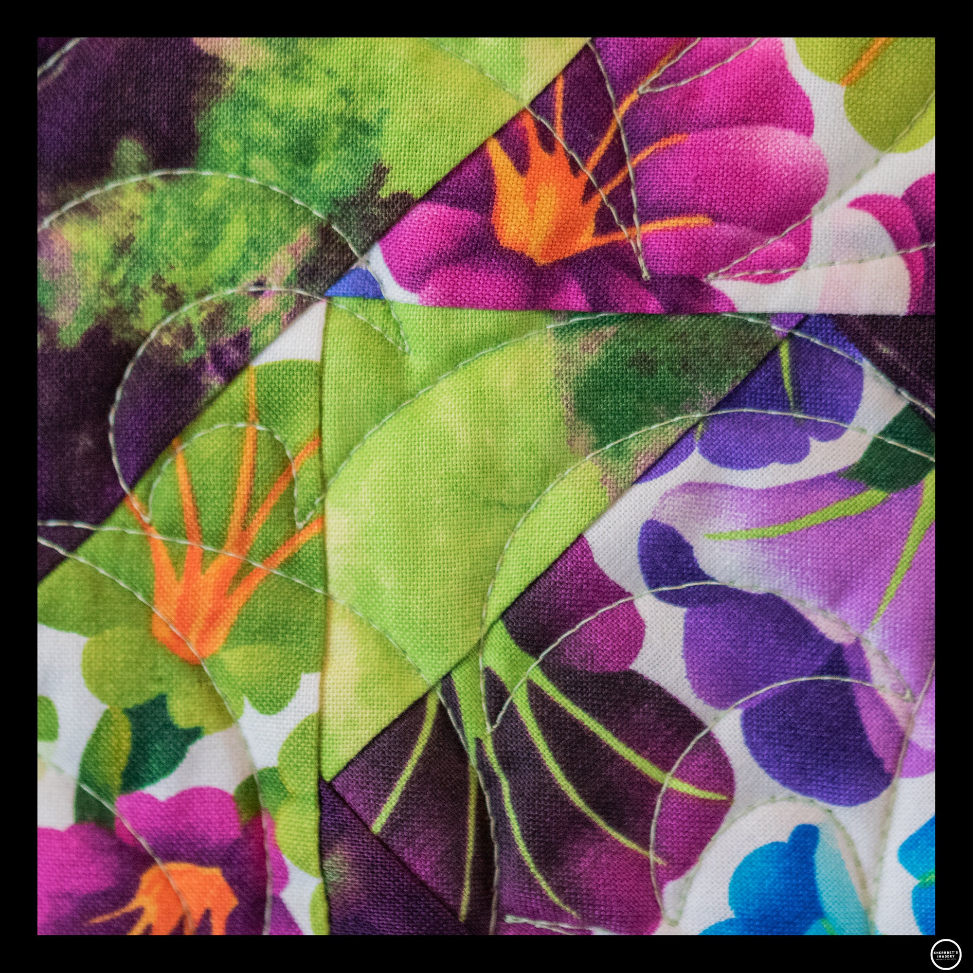 Daylily Puzzle Twin Size Quilt - Etsy