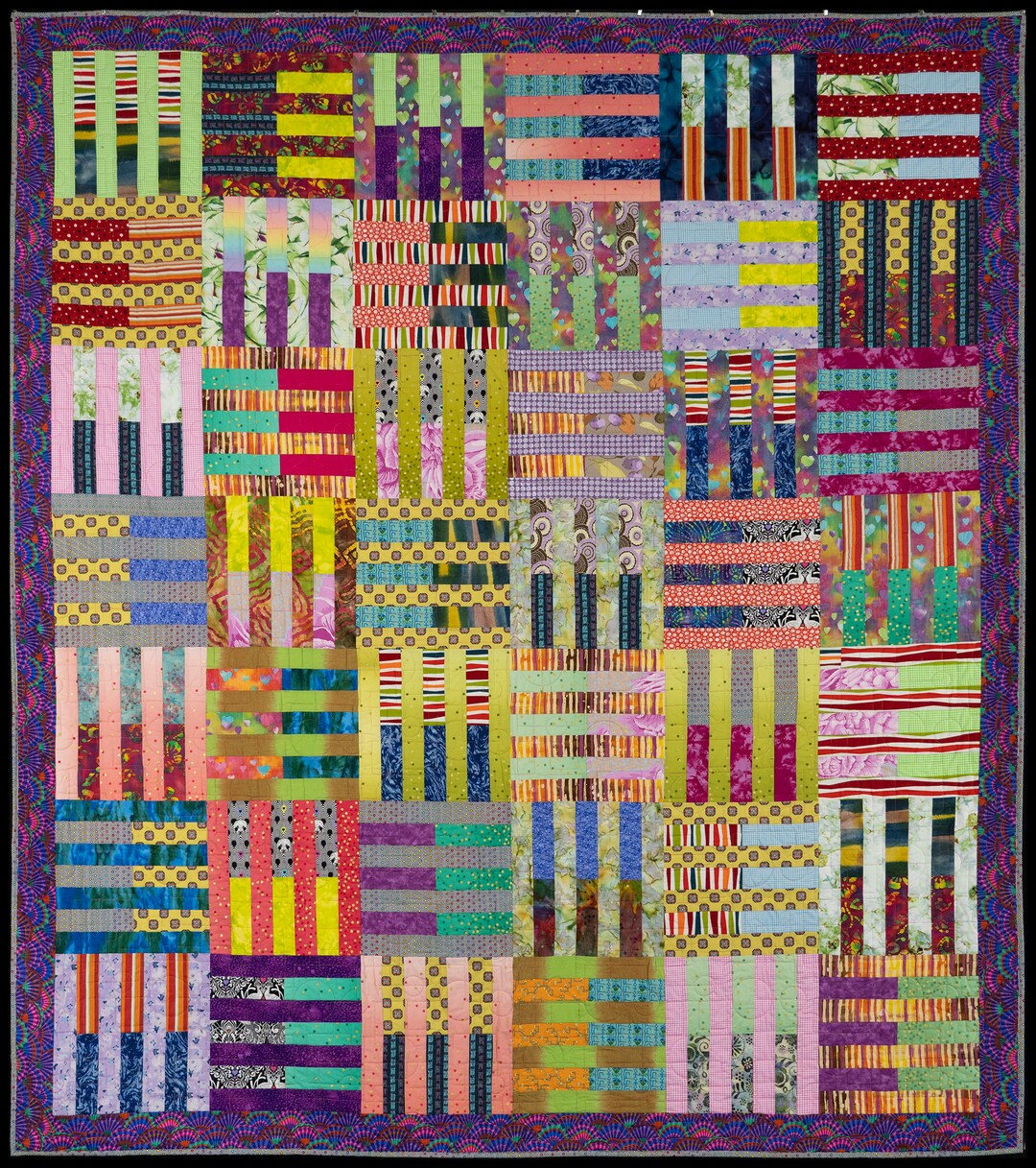 Chicken Scratch Queen Size Quilt - Etsy