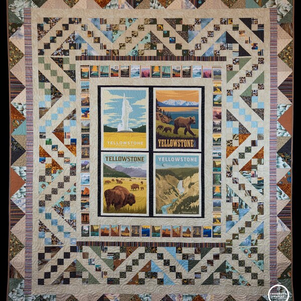 Yellowstone Quilt - Etsy