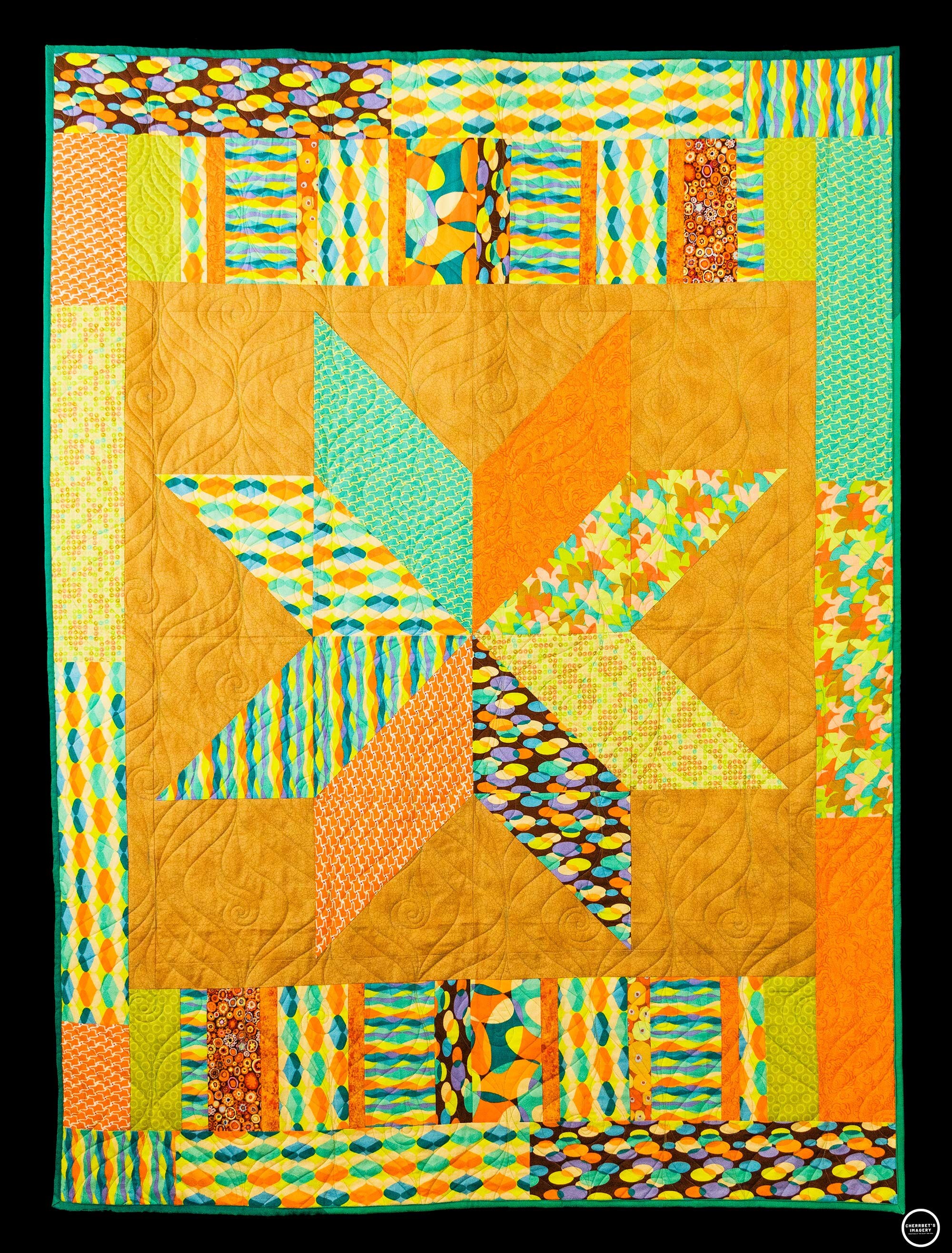 Citrus Cooler Baby Quilt - Etsy