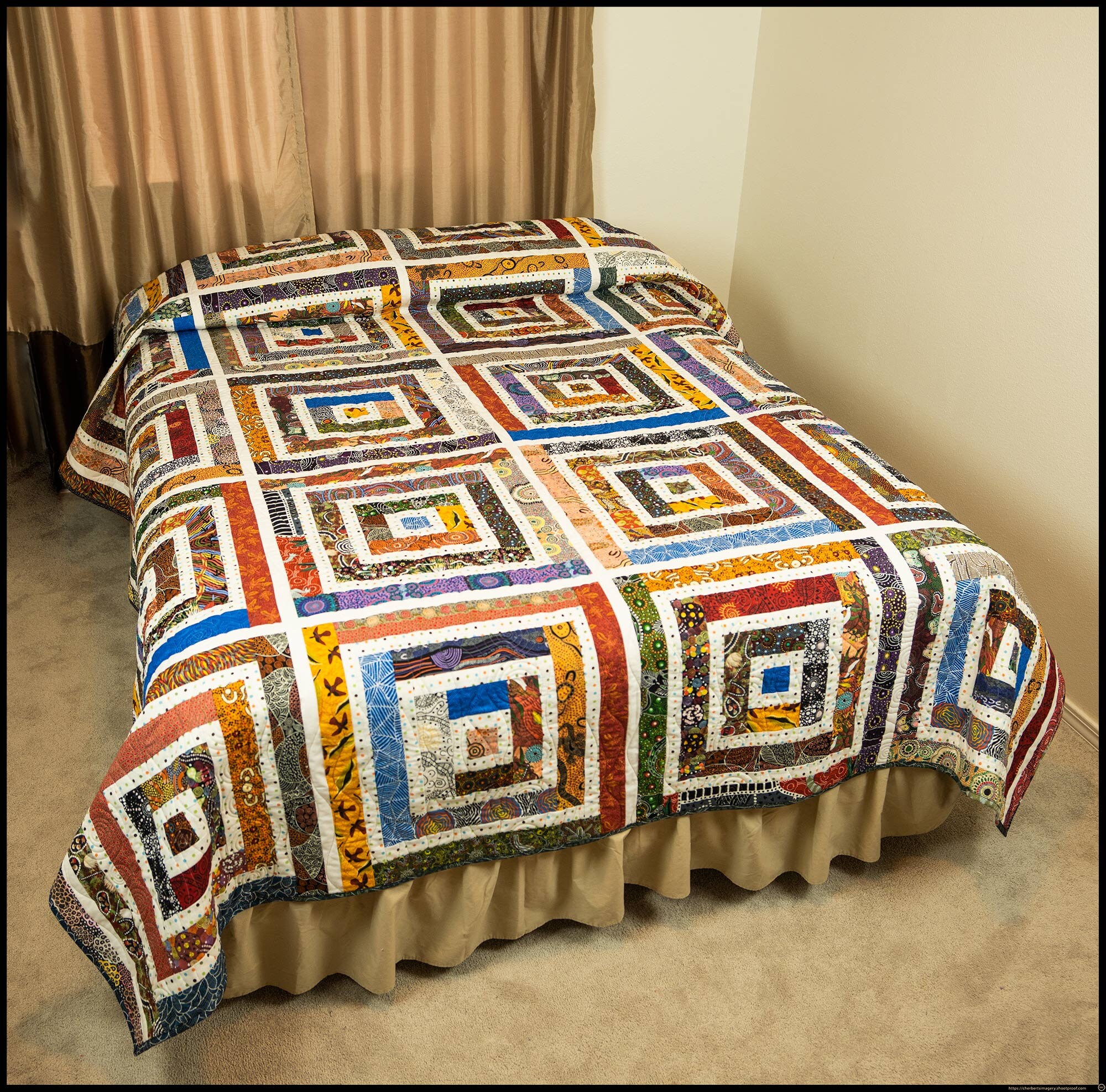 Dreamtime Queen Size Quilt - Etsy