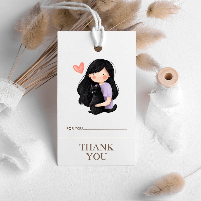 Kawaii Cat Girl Digital Stickers: Planner & Journal Clipart (PNG, PDF ...