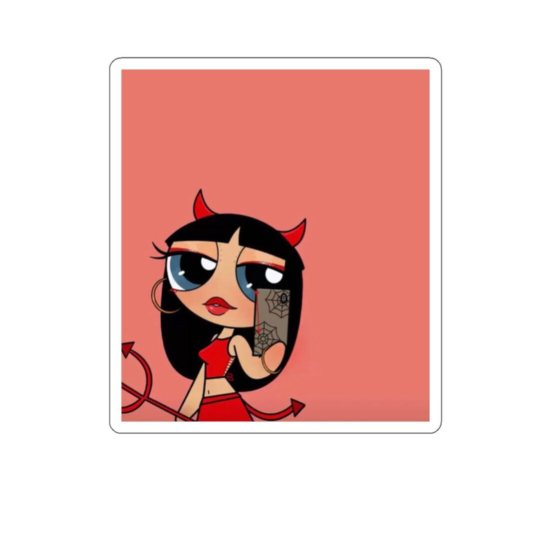 Sassy Devil Die-cut Stickers for Laptops, Notebooks, Water Bottles ...