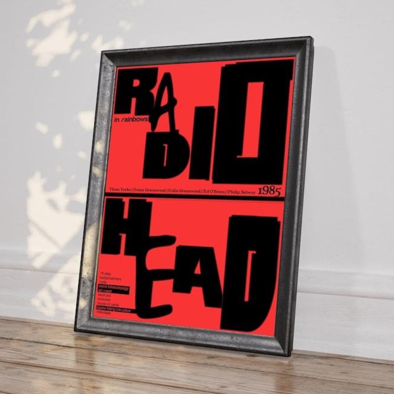 Radiohead Poster - Etsy