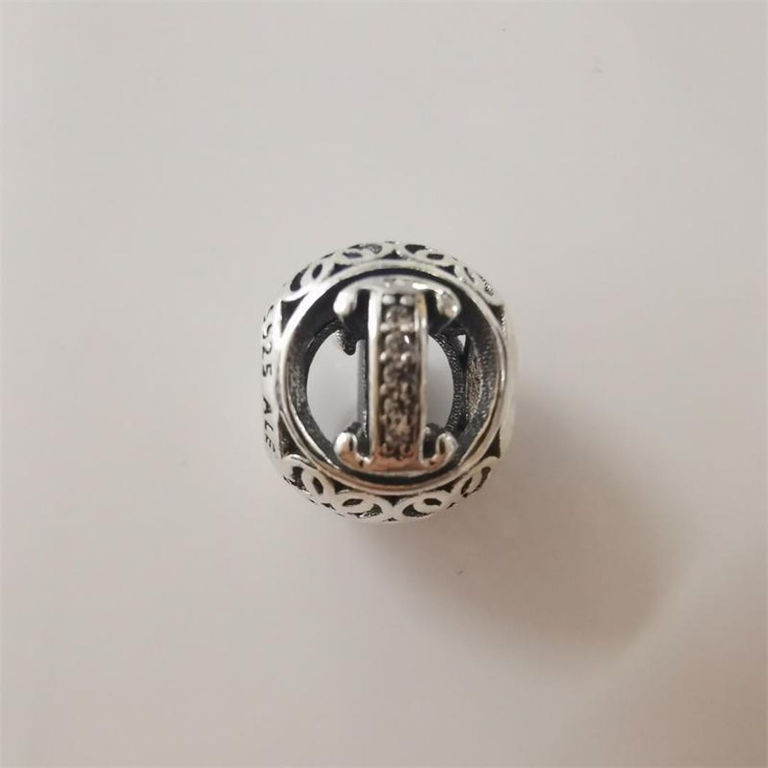 Pandora Uk Alphabet Letter, Initial, Vintage, Bracelet Charm, A-z, S925 ...