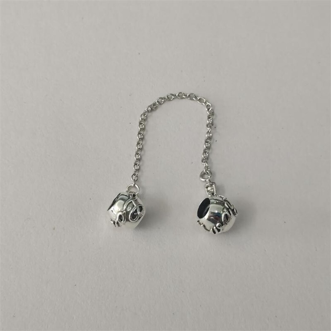 Pandora Silver Family Ties Safety Chain 5cm - Etsy