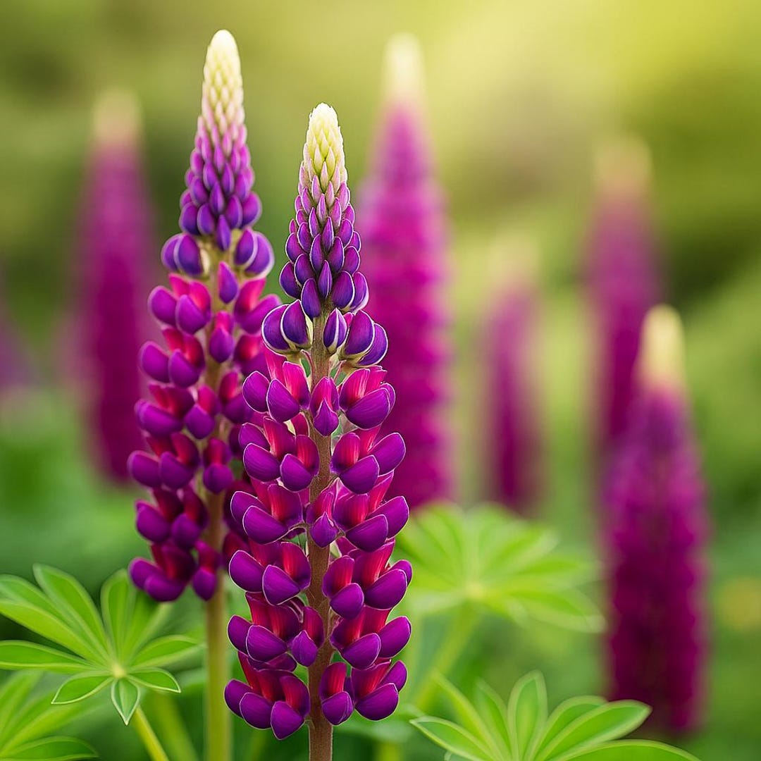 25 Masterpiece Lupine Seeds, Perennial Hardy Flowers, Vibrant Garden ...