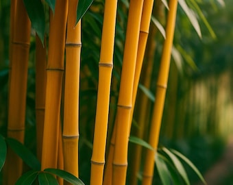 50 Orange Bamboo Seeds Privacy Climbing Garden Seed Perennial Privacy ...