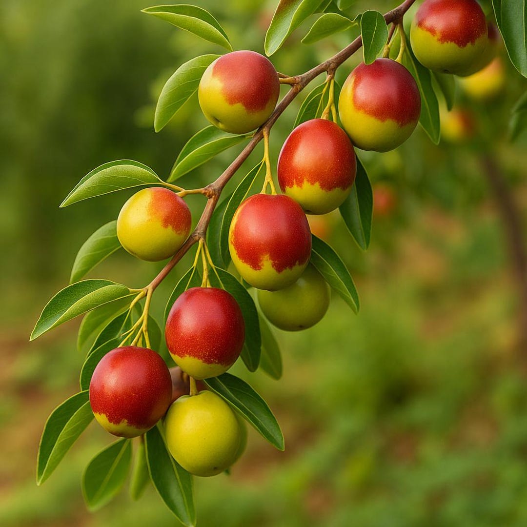 10 Jujube Tree Seeds: Red Chinese Date, Indian Plum Superfruit - Etsy