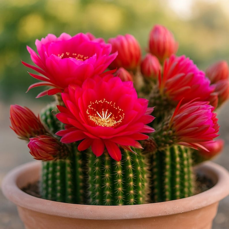 20 Red Torch Cactus Seeds: Rare Flowering Desert Succulent - Etsy
