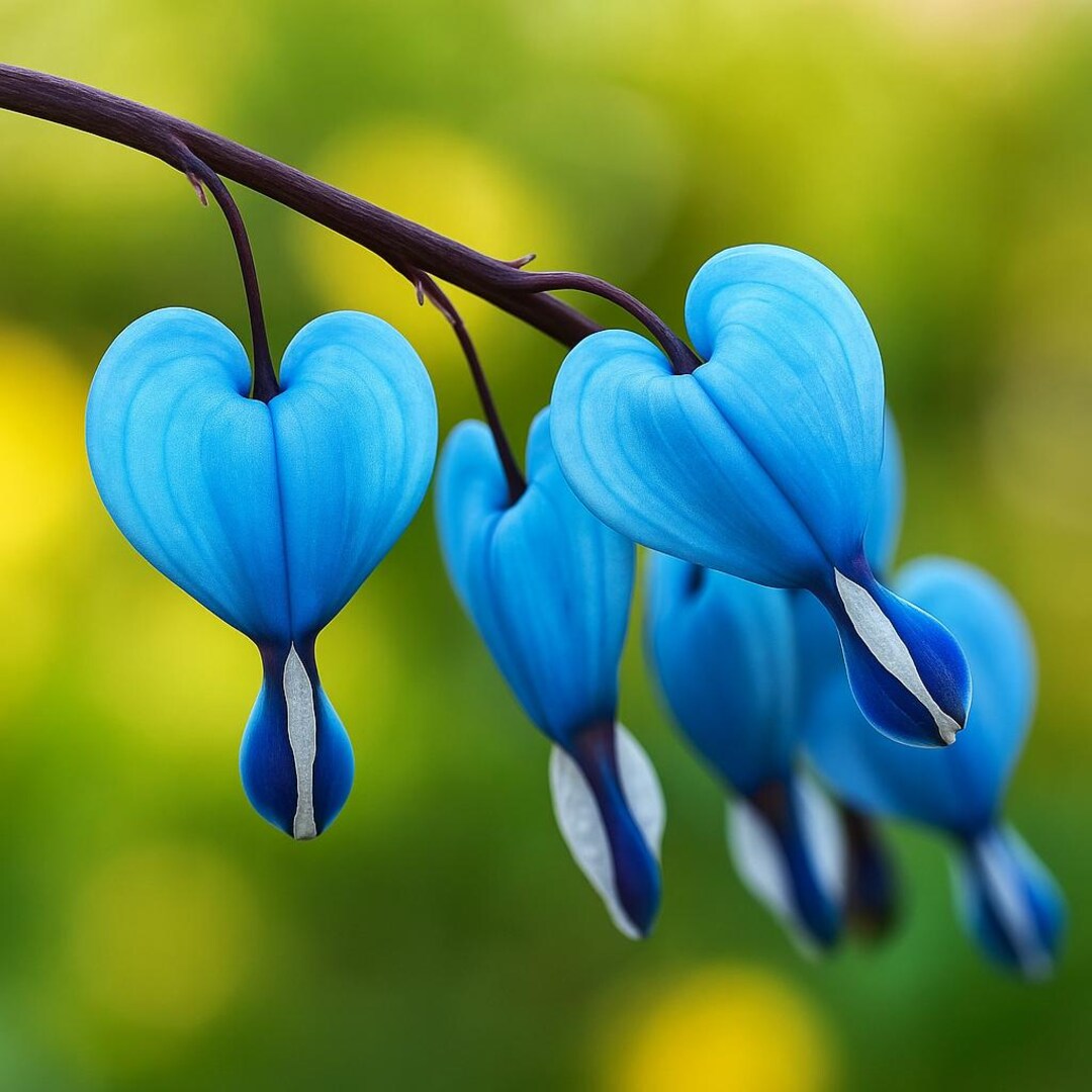25 Blue Bleeding Heart Seeds - Dicentra Spectabilis, Hardy Perennial ...