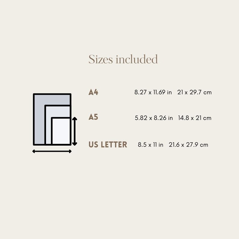 Printable To-do List Templates | 5 Designs | A4, A5, US Letter | Blue ...