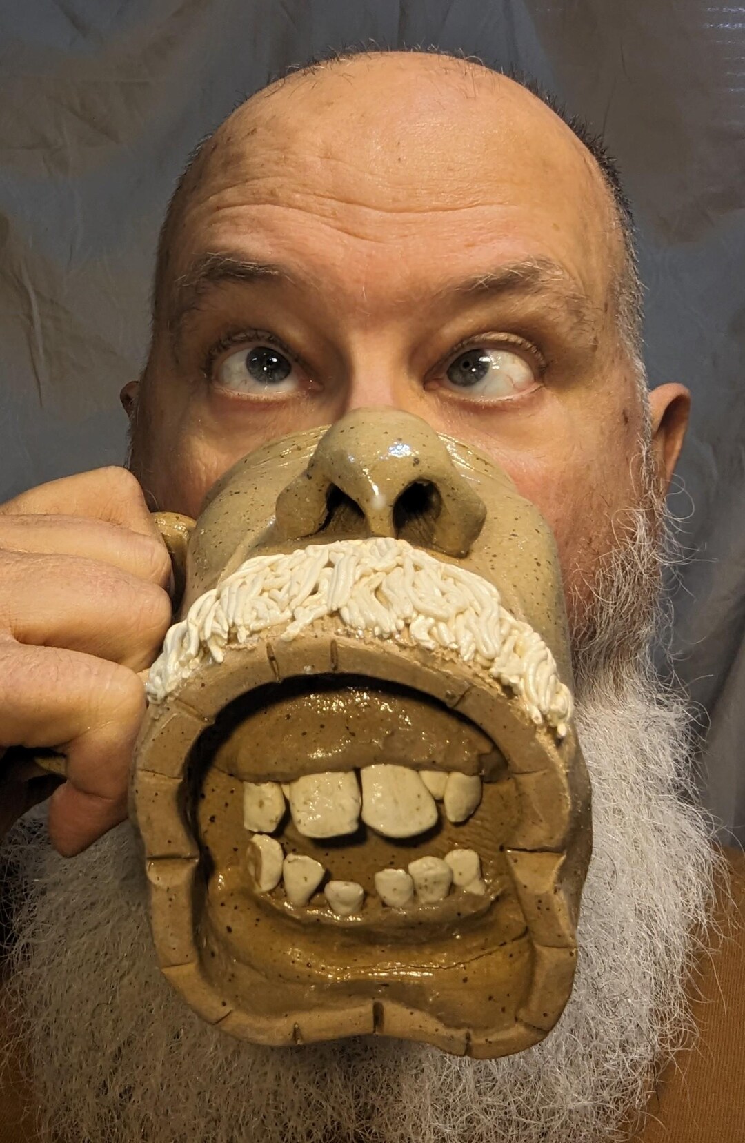 Face Mug With Mouth and Teeth on the Bottom Fmmb25f See Instagram Reel ...