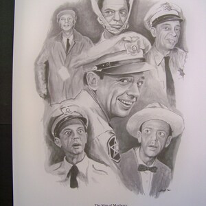 The Man of Mayberry 18"x24" - Etsy