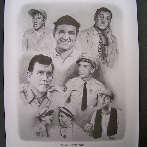 Mayberry Prints - Etsy