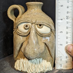 Mini Face Jug With Mouth Bottom MJM25C - Etsy