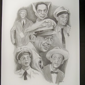 The Man of Mayberry 18"x24" - Etsy