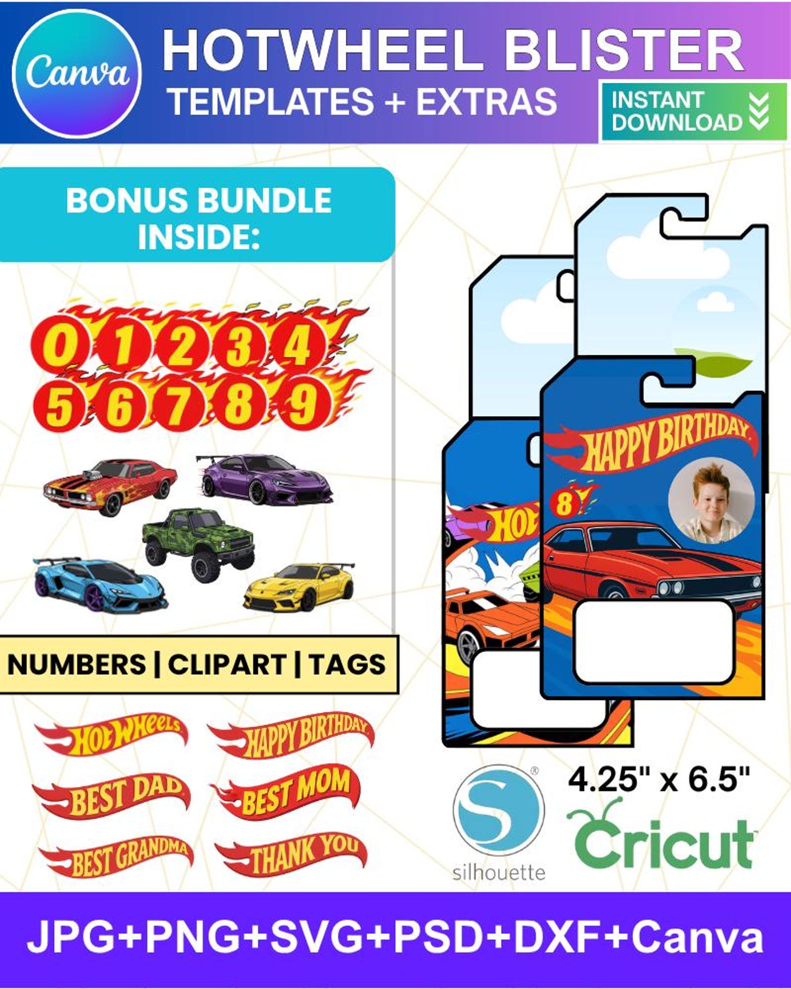 Editable Toy Car Packaging SVG, Race Car Birthday Favor, Kids Party ...