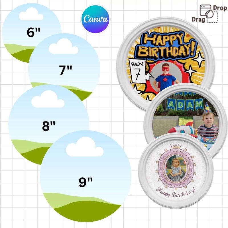 Ragazza Plate Silhouette - Etsy New Zealand