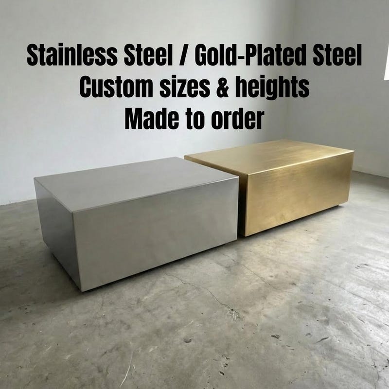 Metal Minimalist Table - Etsy