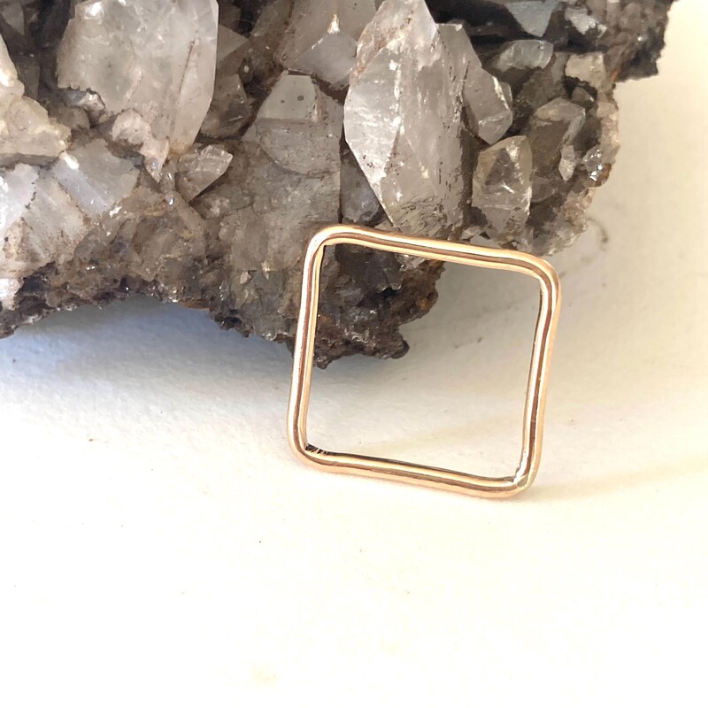 Square Band Ring - Etsy