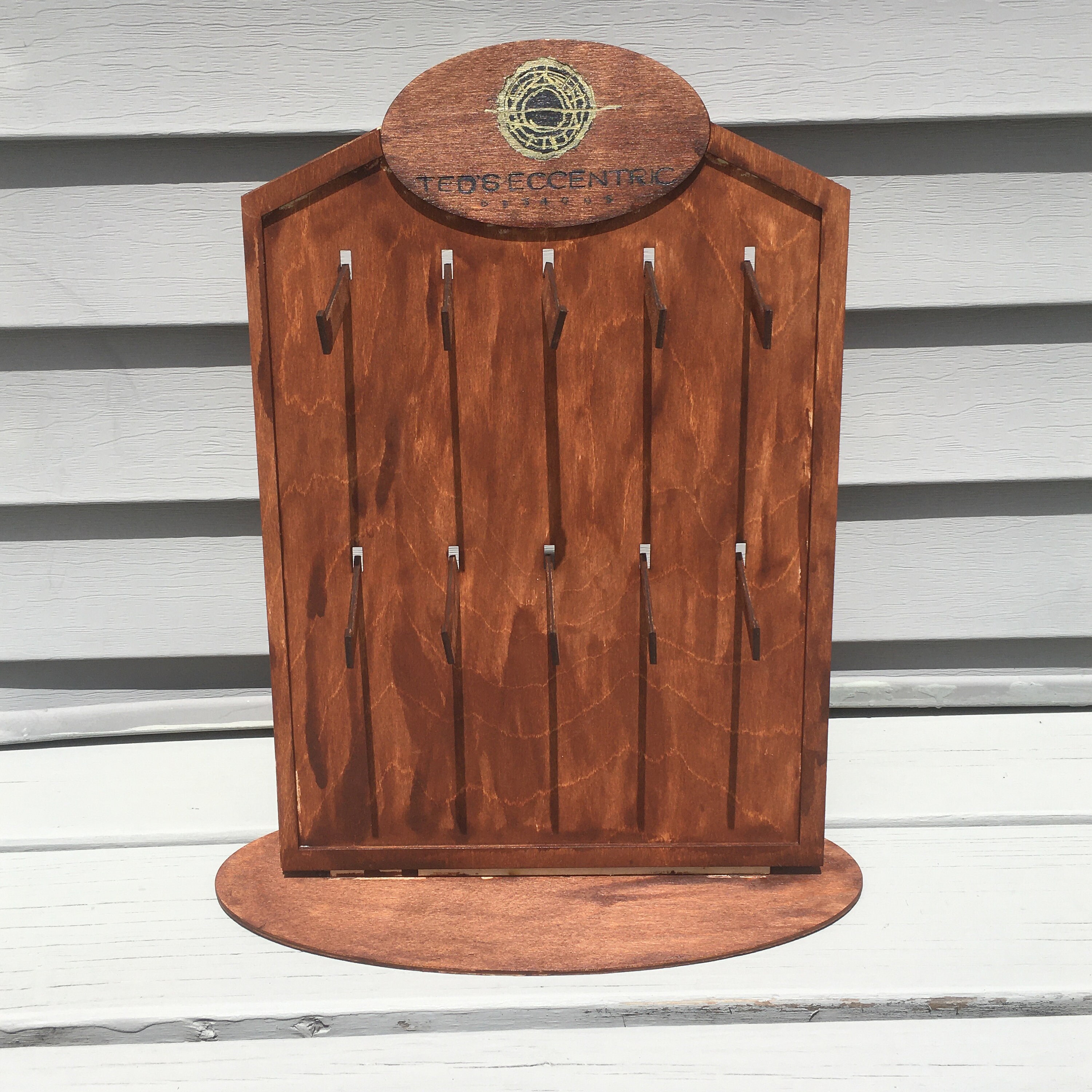 Keychain Laser Cut Display Stand, Keychain Display Stand, Craft Fair ...