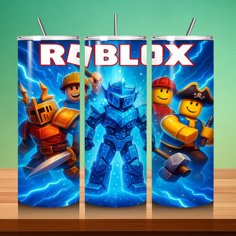 Game Tumbler Wrap, Cartoon Characters, Sublimation Design (PNG Digital ...