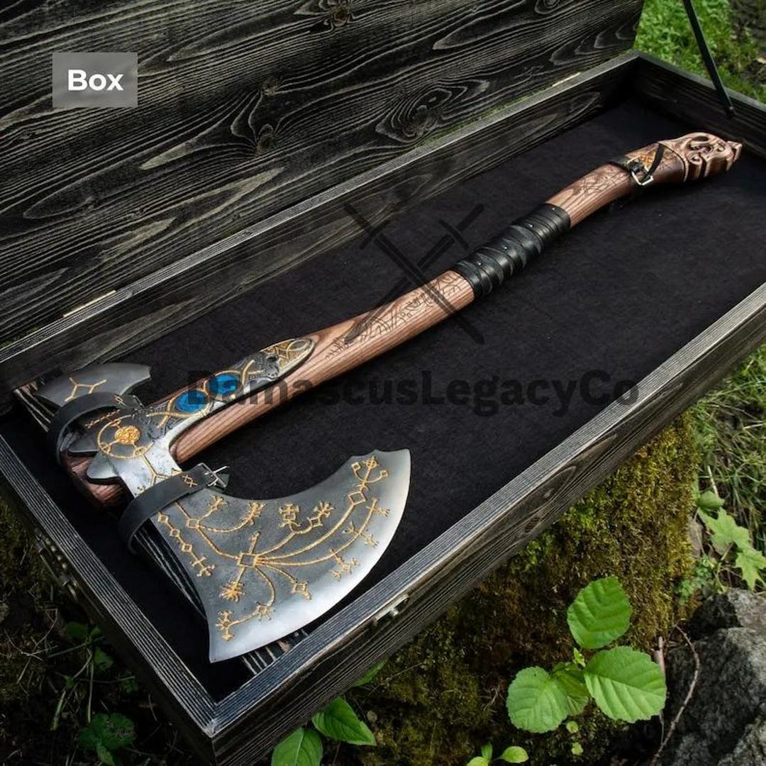 Handmade Leviathan Axe Replica: God of War Kratos Cosplay Prop - Etsy