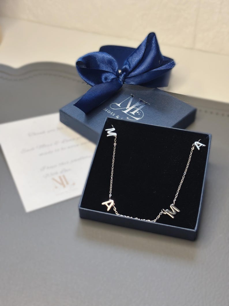 Mama Necklace • Stainless Steel Letter Necklace • Waterproof Non ...