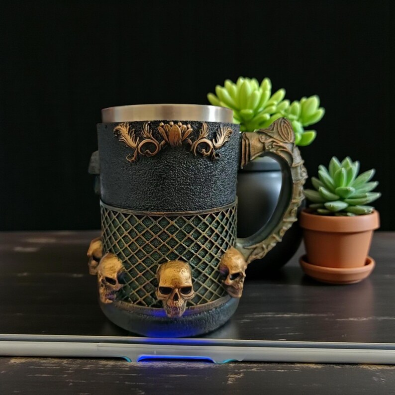 Ozzy Osbourne Final Performance 2025 Beer Stein, Gothic Skull Mug ...