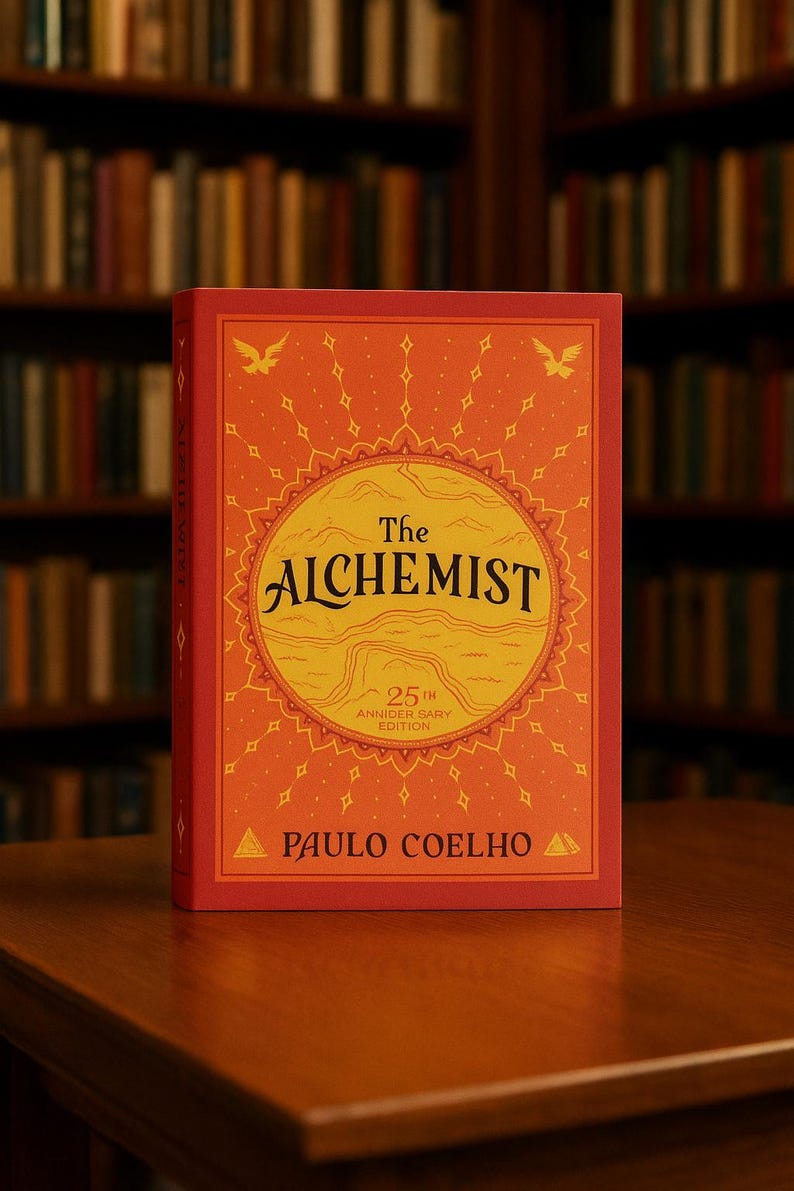 The Alchemist by Paulo Coelho, Inspirational Fiction Book, Life ...
