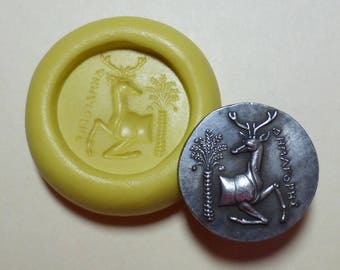 Silicone Mold, Ancient Greek Coin Replica, Flexible Silicone Push Mold ...