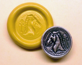 Silicone Mold, Athena's Owl, Ancient Greek Coin Replica, Flexible ...