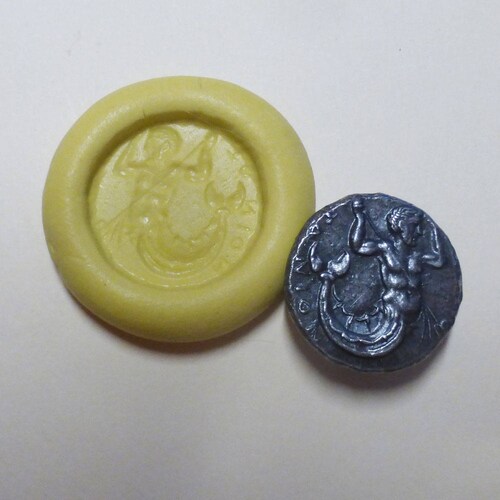 Silicone Mold Ancient Greek Coin Replica Athena and Nike - Etsy