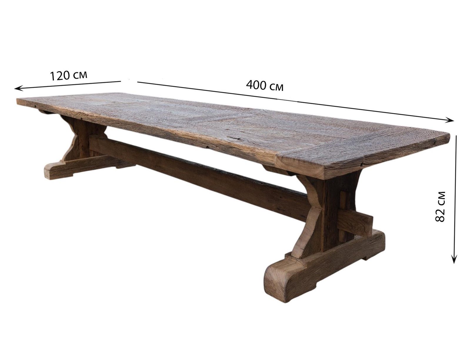 Reclaimed Oak Dining Table : Rustic Barn Wood, Handmade. - Etsy