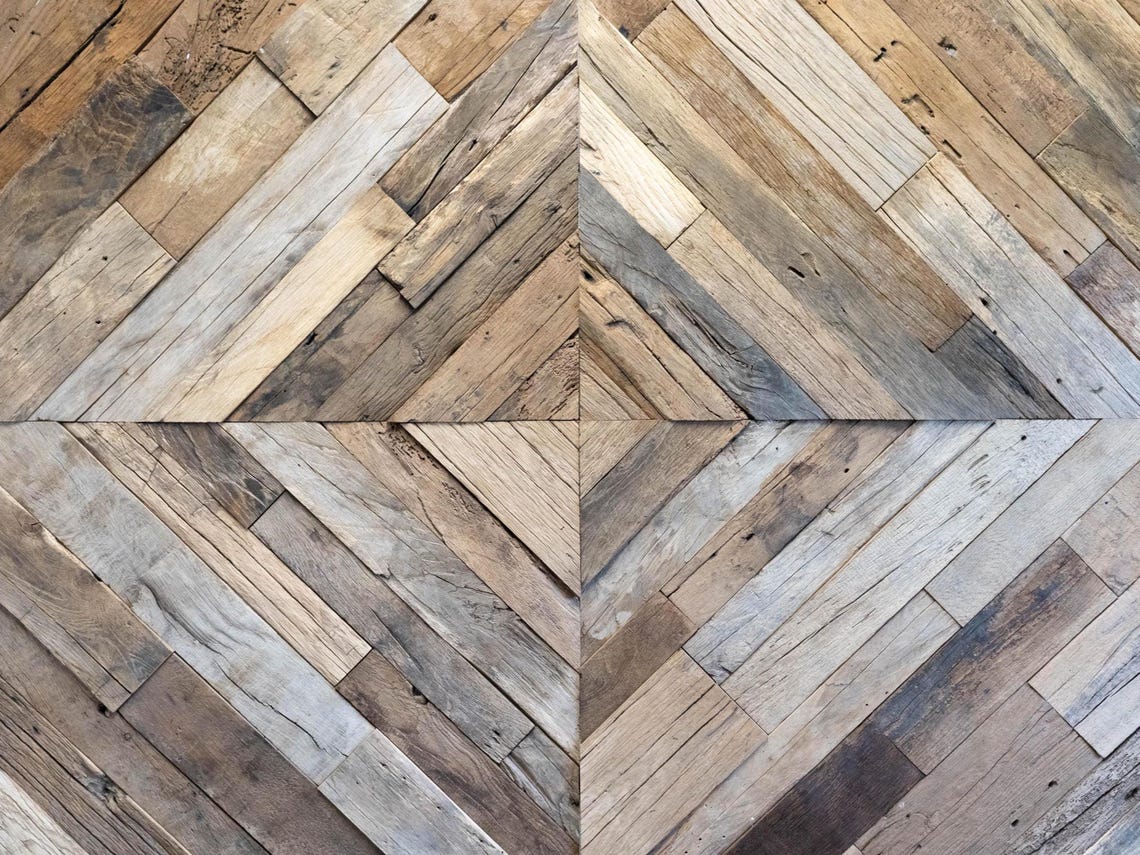 Wood Wall Planks | Rustic Reclaimed DIY – Authentic 100% Old Wood - Etsy