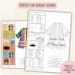 Joseph’s Coat of Many Colors Folding Surprise Craft, Joseph Story for ...