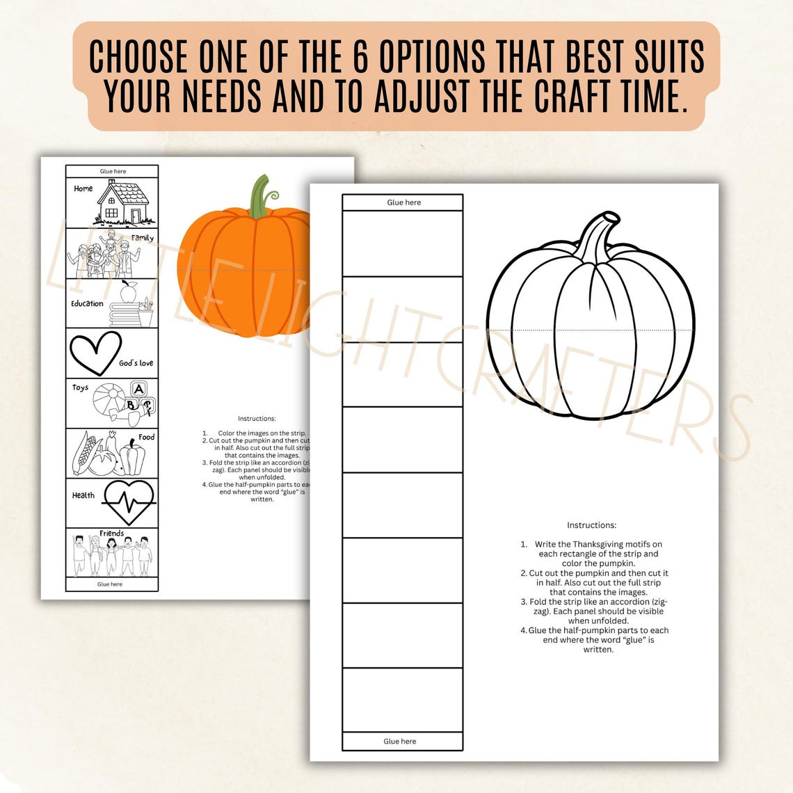 Thanksgiving Folding Surprise Craft, Autumn Activity for Kids, Bible ...