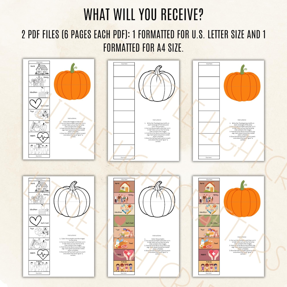 Thanksgiving Folding Surprise Craft, Autumn Activity for Kids, Bible ...