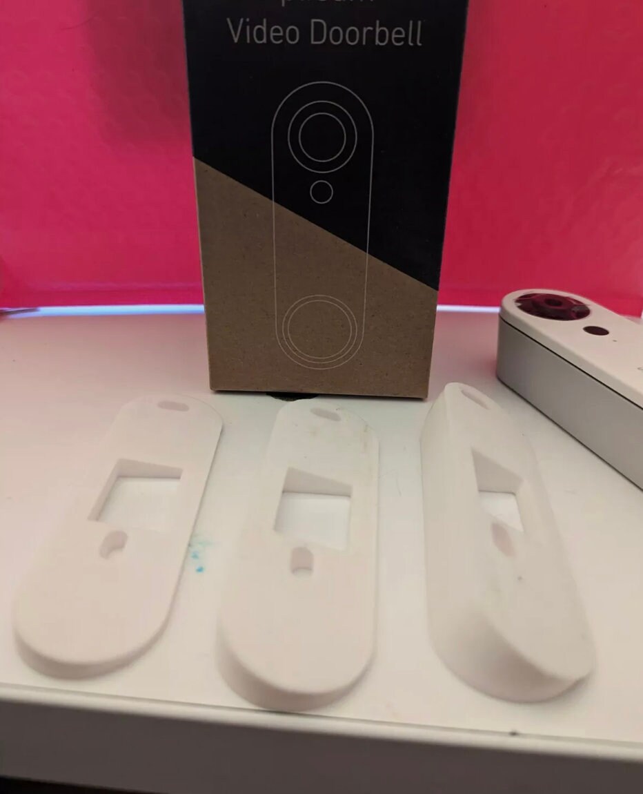 Simplisafe Doorbell Angle Wedge Plate Camera 15 30 45 Degree READ - Etsy